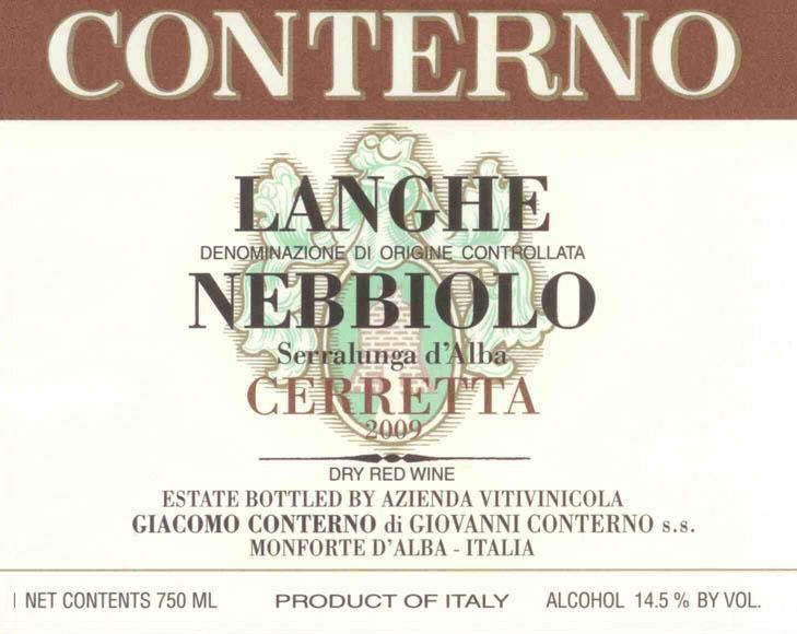 Giacomo Conterno Wine - Learn About & Buy Online | Wine.com