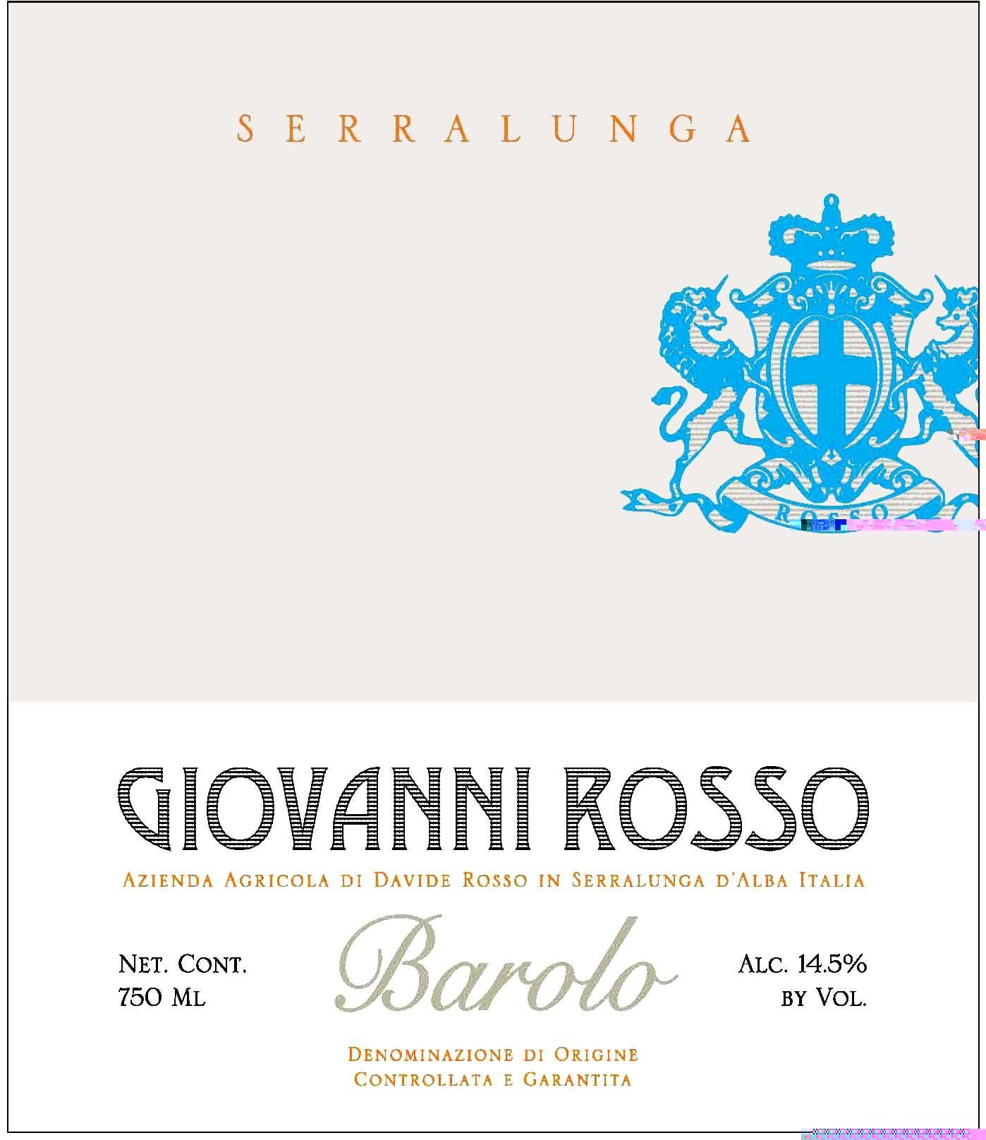 Giovanni Rosso Wine - Buy Online | Wine.com