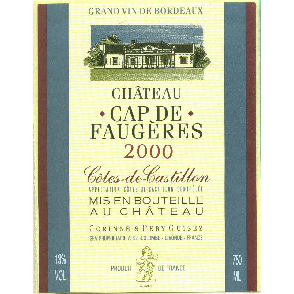 Chateau Cap de Faugeres Wine - Learn About & Buy Online | Wine.com