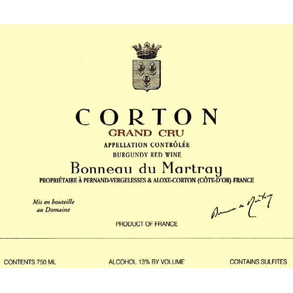 Bonneau du Martray Wine - Learn About & Buy Online | Wine.com