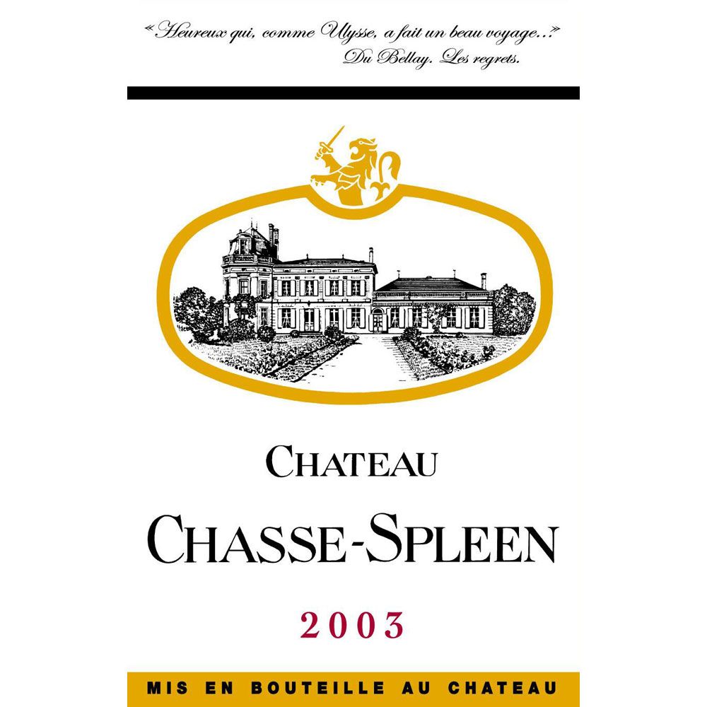 Chateau Chasse Spleen Wine - Learn About & Buy Online | Wine.com