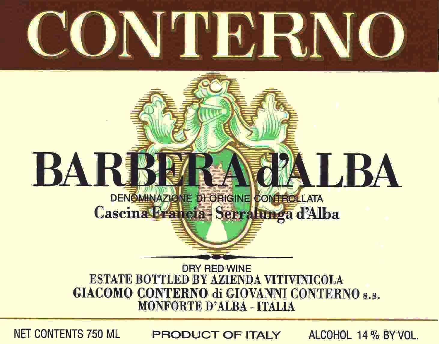 Giacomo Conterno Wine - Learn About & Buy Online | Wine.com