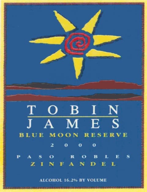 Tobin James Blue Moon Reserve Zinfandel 2009 | Wine.com