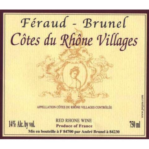 Feraud-Brunel Cotes-du-Rhone Villages 2007 | Wine.com