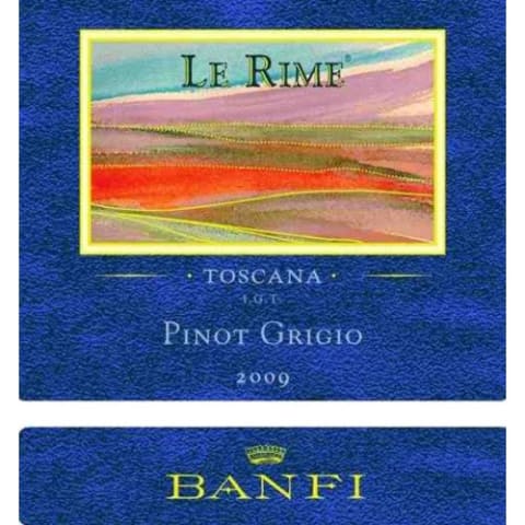 Banfi Le Rime Pinot Grigio 2009 | Wine.com