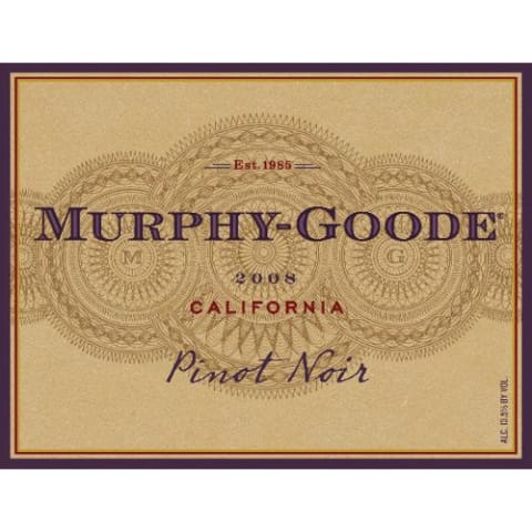 Murphy-Goode California Pinot Noir 2008 | Wine.com