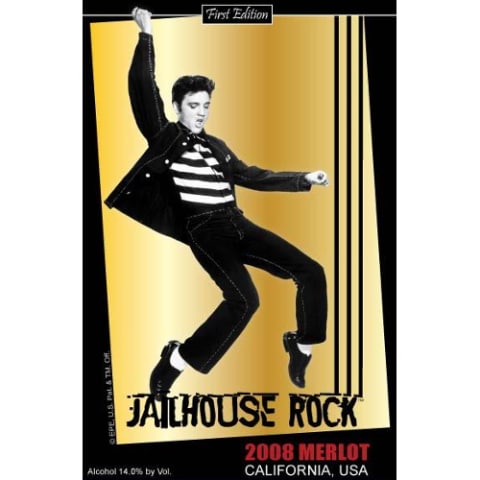Elvis Presley Wine Cellars Jailhouse Rock Merlot 2008 | Wine.com