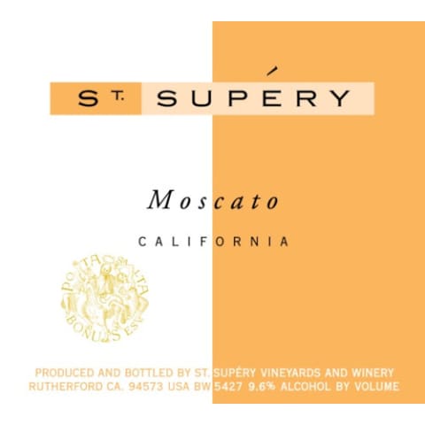 St. Supery Moscato 2009 | Wine.com