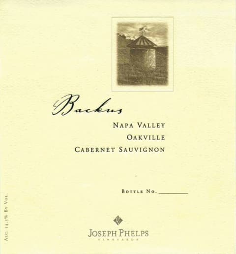 Joseph Phelps Backus Vineyard Cabernet Sauvignon 2008 | Wine.com