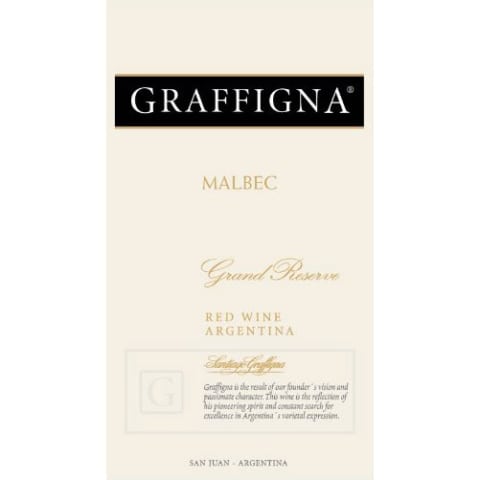Graffigna Grand Reserve Malbec 2008 | Wine.com