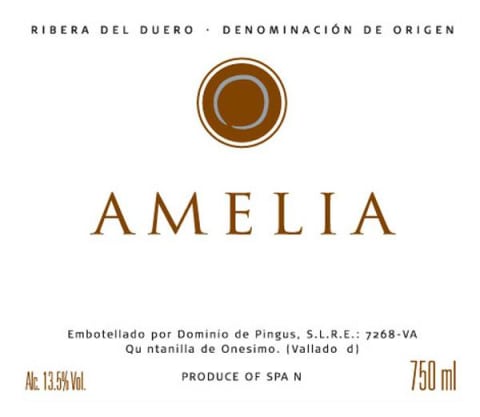 Dominio de Pingus Amelia 2008 | Wine.com