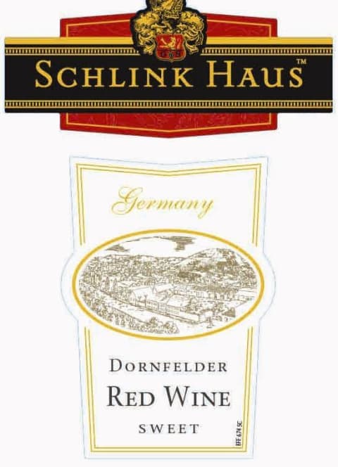 Schlink Haus Dornfelder Sweet Red Wine 2013 | Wine.com