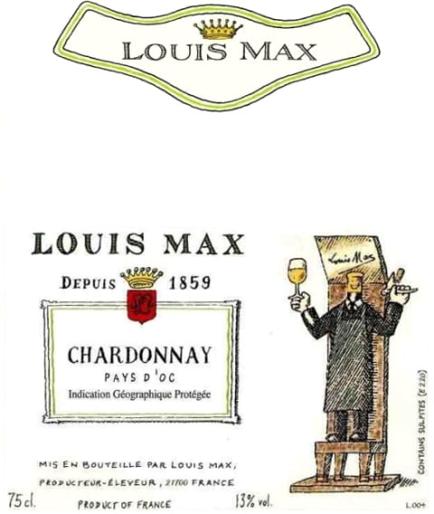 Louis Max Bourgogne Chardonnay 2014 | Wine.com