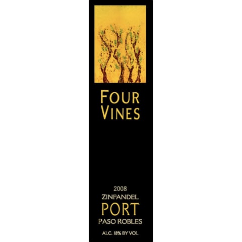 Four Vines Zinfandel Port (375ML half-bottle) 2008 | Wine.com