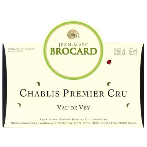 Brocard Vau de Vey Chablis Premier Cru 2013 | Wine.com