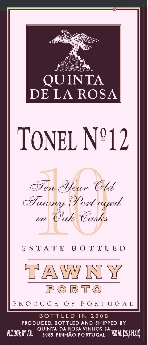 Quinta de la Rosa Tonel No.12 10 Year Old Tawny Port | Wine.com