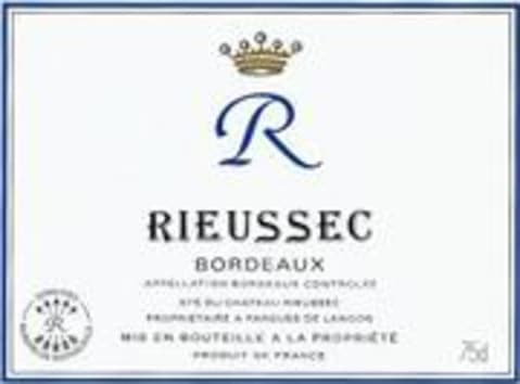 Chateau Rieussec R de Rieussec Blanc 1996 | Wine.com