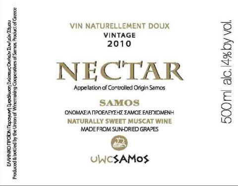 Samos Samos Nectar Muscat 2010 | Wine.com