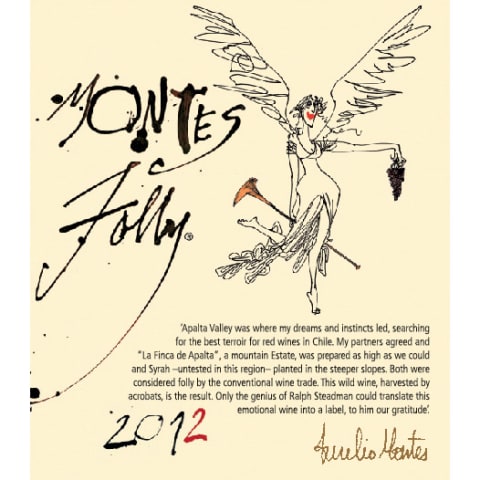 Montes Folly Syrah 2012 | Wine.com