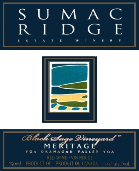 Sumac Ridge Okanagan Valley Black Sage Vineyard Meritage 2002 | Wine.com