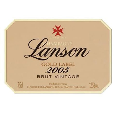 Lanson Gold Label Brut 2005 | Wine.com