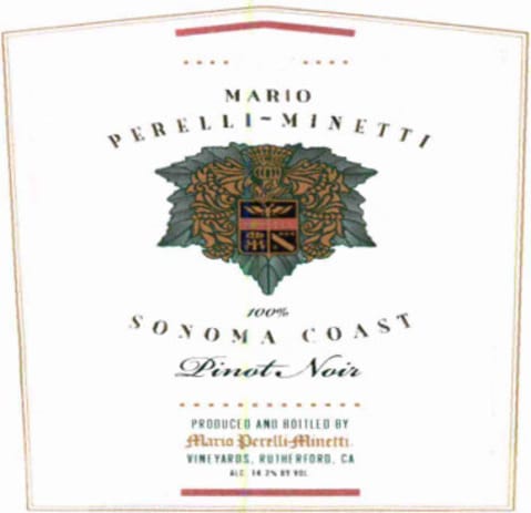 Mario Perelli-Minetti Pinot Noir 2013 | Wine.com
