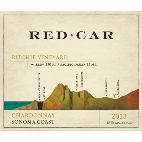 Red Car Ritchie Vineyard Chardonnay 2013 | Wine.com