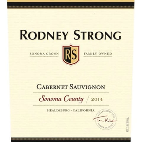 Rodney Strong Cabernet Sauvignon 2014 | Wine.com