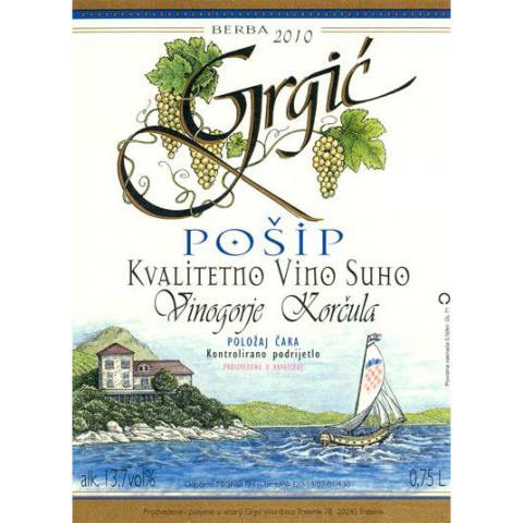 Grgic Vina Posip 2010 | Wine.com