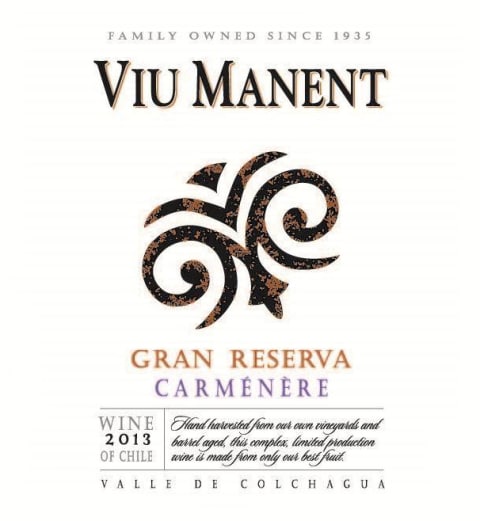 Viu Manent Gran Reserva Carmenere 2013 | Wine.com
