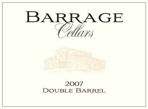 Barrage Cellars Double Barrel Cabernet Sauvignon 2007 | Wine.com
