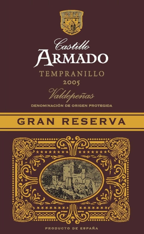 Artiga & Fustel Castillo Armado Gran Reserva Tempranillo 2005 | Wine.com