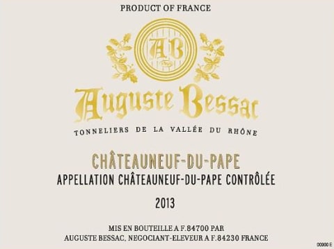 Auguste Bessac Chateauneuf-du-Pape 2013 | Wine.com