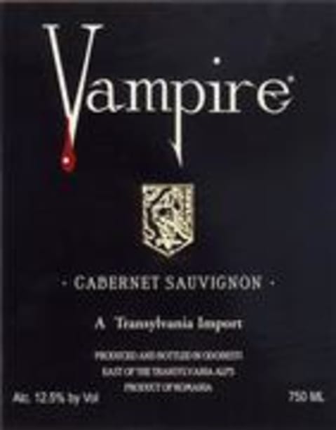 Vampire Cabernet Sauvignon Romania 1996 | Wine.com