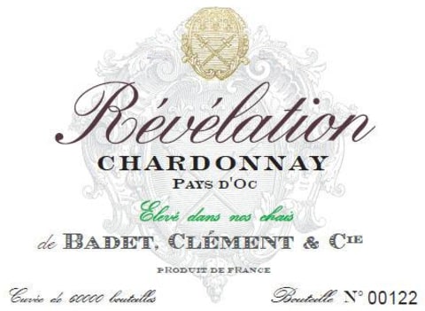 Badet Clement & Cie Revelation Chardonnay 2015 | Wine.com
