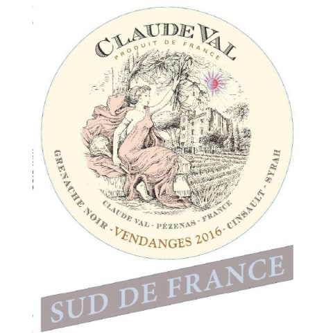 Claude Val Rose 2016 | Wine.com