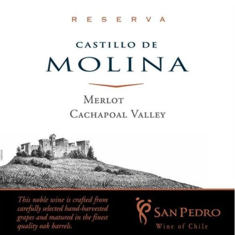 Castillo de Molina San Pedro Reserva Merlot 2010 | Wine.com