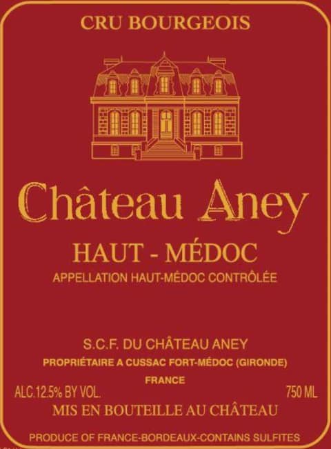 Chateau Aney Haut-Medoc Cru Bourgeois 2012 | Wine.com