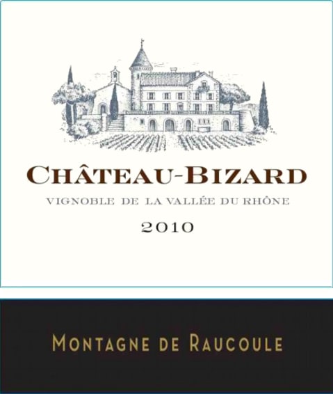 Chateau Bizard Tricastin-Grignan-les-Adhemar Montagne de Raucoule 2010 ...