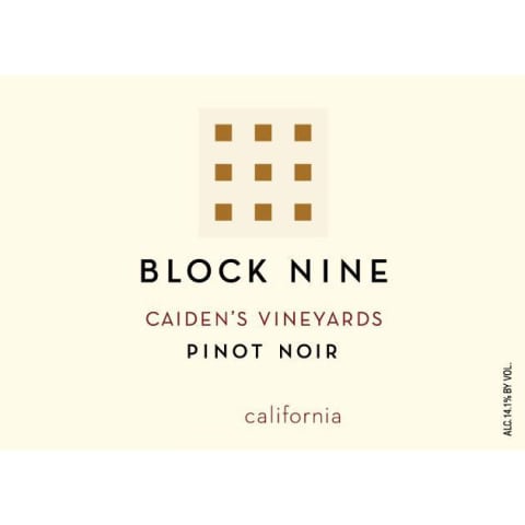 Block Nine Pinot Noir 2016 | Wine.com