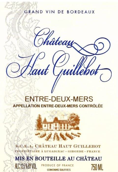 Chateau Haut Guillebot Entre-deux-Mers Blanc 2015 | Wine.com