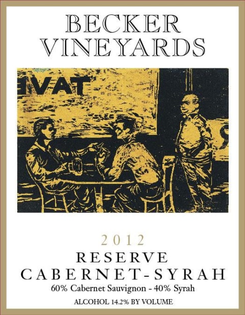 Becker Vineyards Texas Hill Country Reserve Cabernet Sauvignon Syrah ...