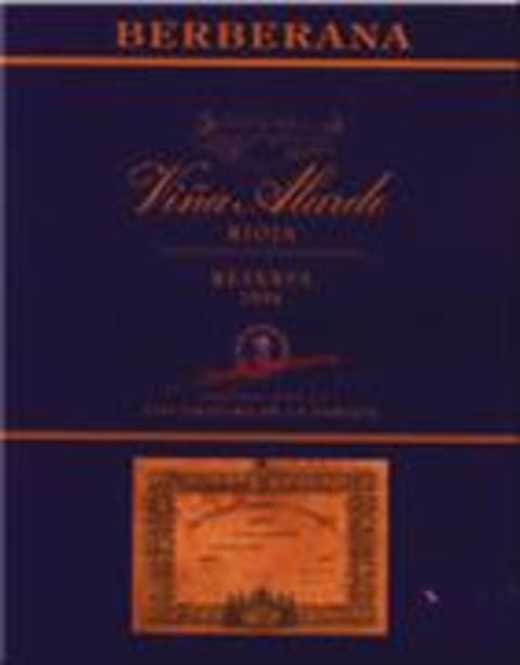 Berberana Vina Alarde Rioja Reserva 1996 | Wine.com