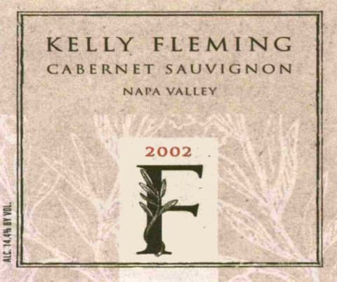 Kelly Fleming Wine Cabernet Sauvignon 2002 | Wine.com