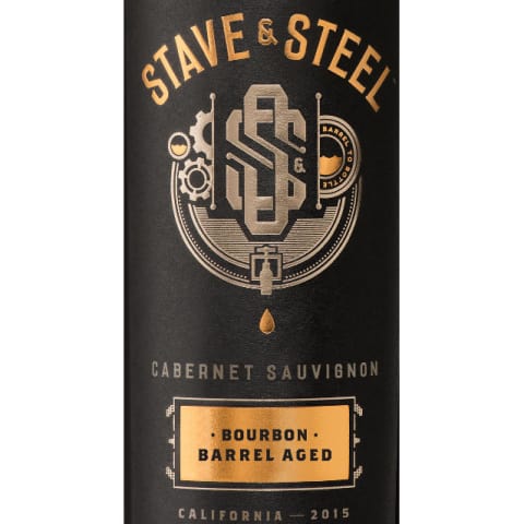 Stave & Steel Bourbon Barrel Aged Cabernet Sauvignon 2015 | Wine.com