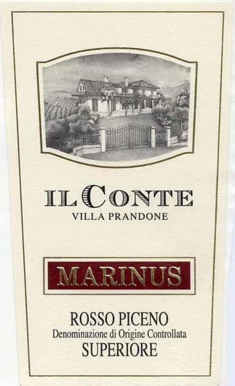 Il Conte Villa Prandone Rosso Piceno Marinus Superiore 2007 | Wine.com