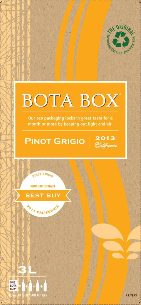 Bota Box Pinot Grigio 2013 | Wine.com