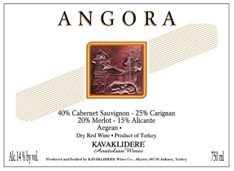 Kavaklidere Wines Co Angora Kirmizi 2013 | Wine.com