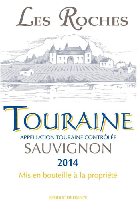 Les Vignerons des Coteaux Romanais Touraine Les Roches Sauvignon Blanc ...