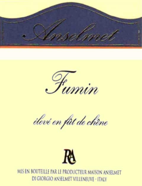 Maison Anselmet Eleve en Fut de Chene Fumin 2014 | Wine.com